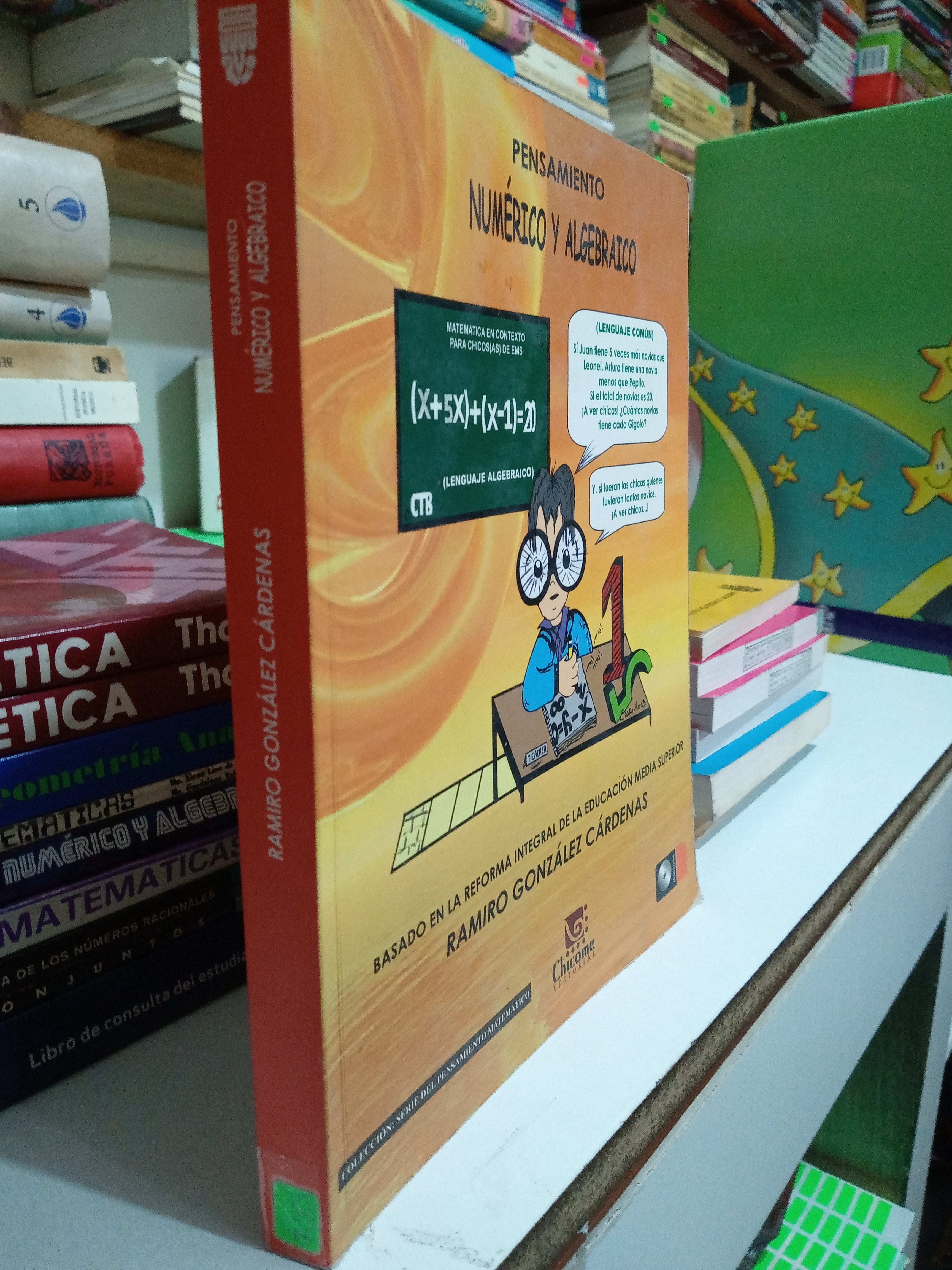 PENSAMIENTO NUMERICO Y ALGEBRAICO POR RAMIRO GONZÁLEZ CÁRDENAS USADO M ...