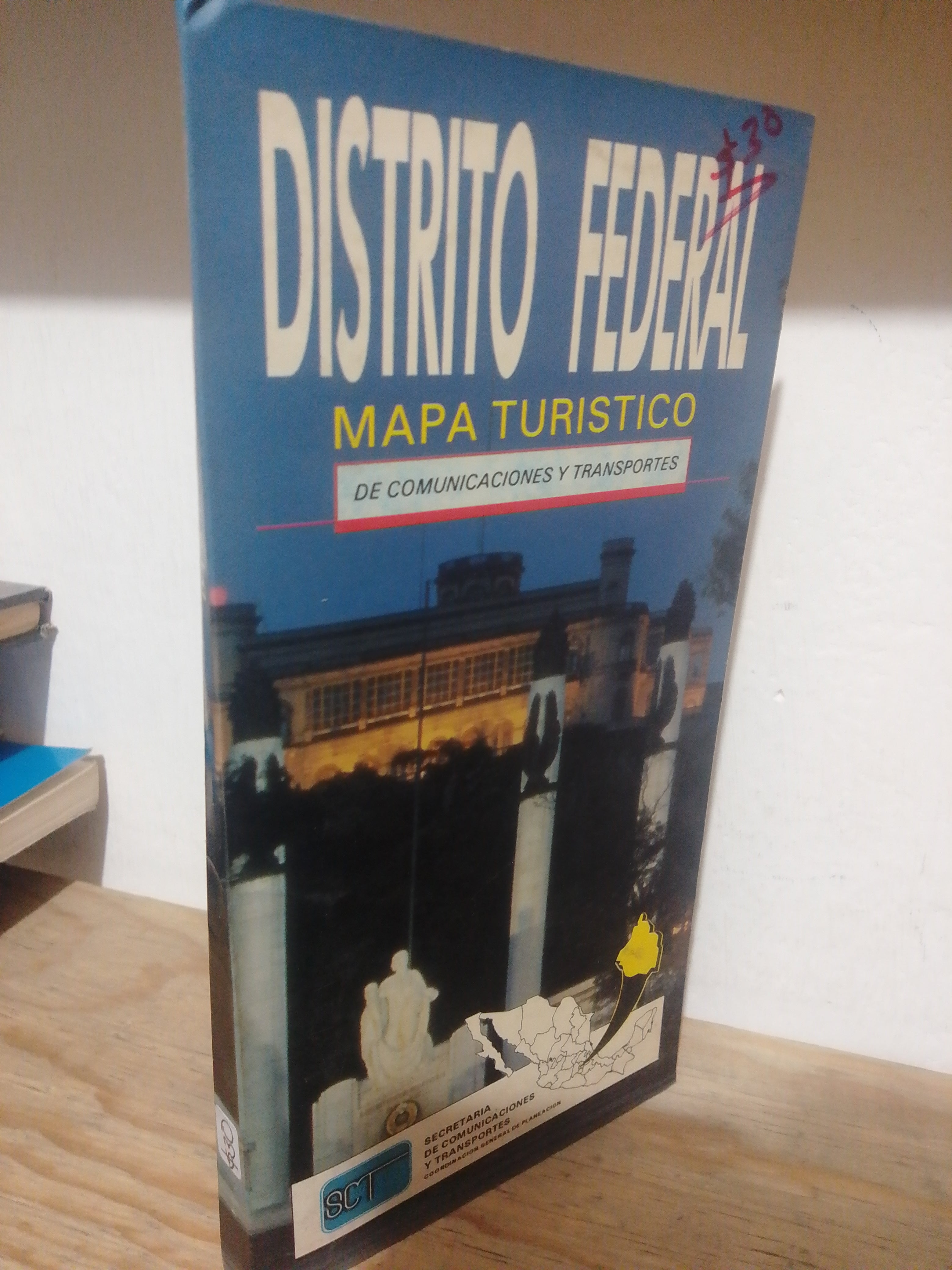 MAPA TURISTICO DISTRITO FEDERAL USADO GEOGRAFIA JUAREZ – Bazar de ...